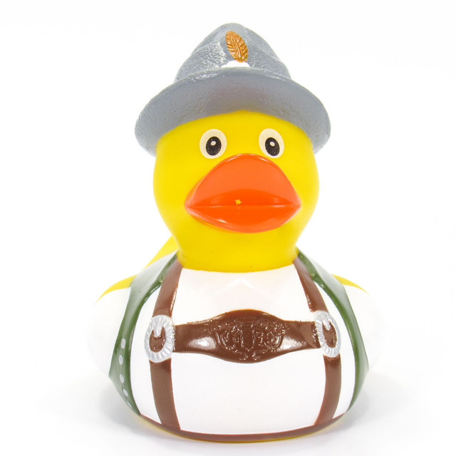 German Alps Rubber Duck | Ducks in the Window®