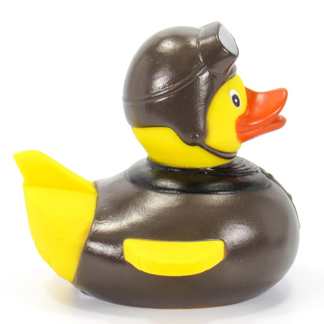Vintage Pilot Rubber Duck by Yarto | Ducks in the Window