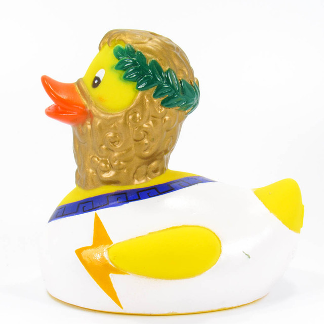 Zeus Greek God Rubber Duck by Yarto | Ducks in the Window®