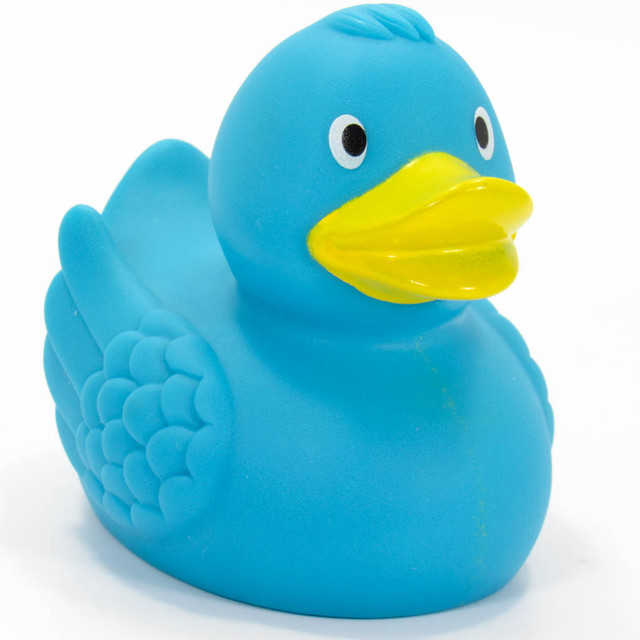 Blue Pastel Rubber Duck | Ducks in the Window®