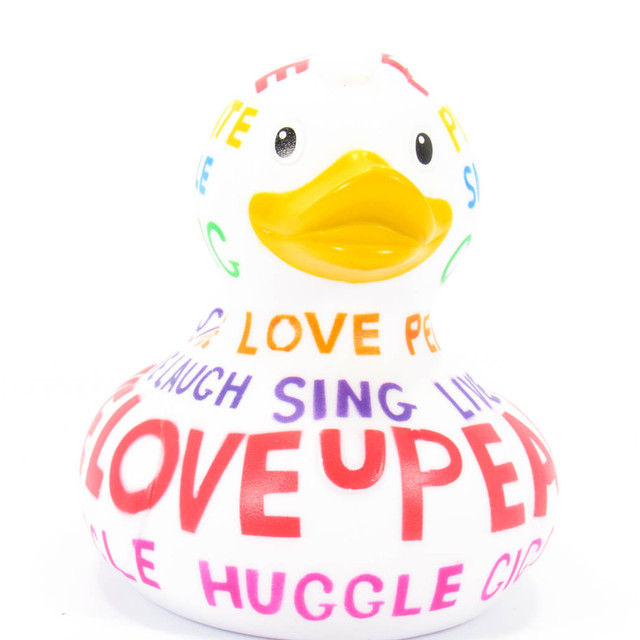 Symbol (Peace) Rubber Duck by Bud Ducks| Ducks in the Window®