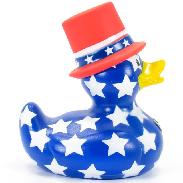 USA (4th Patriotic) Rubber Duck by Bud Ducks | Ducks in the Window®