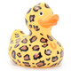 Lush Leaopard Duck | Personalised Rubber Duck Online