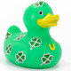 Clover Patch Rubber Duck by Bud Ducks| Ducks in the Window®