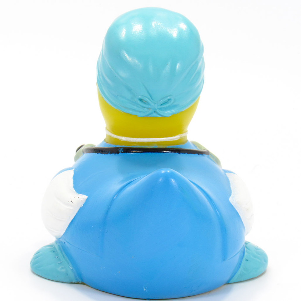 Surgeon (Green) First Responder Rubber Duck | Ducks in the Window