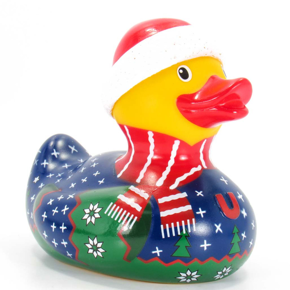 Christmas Santa Rubber Duck | Ducks in the Window®