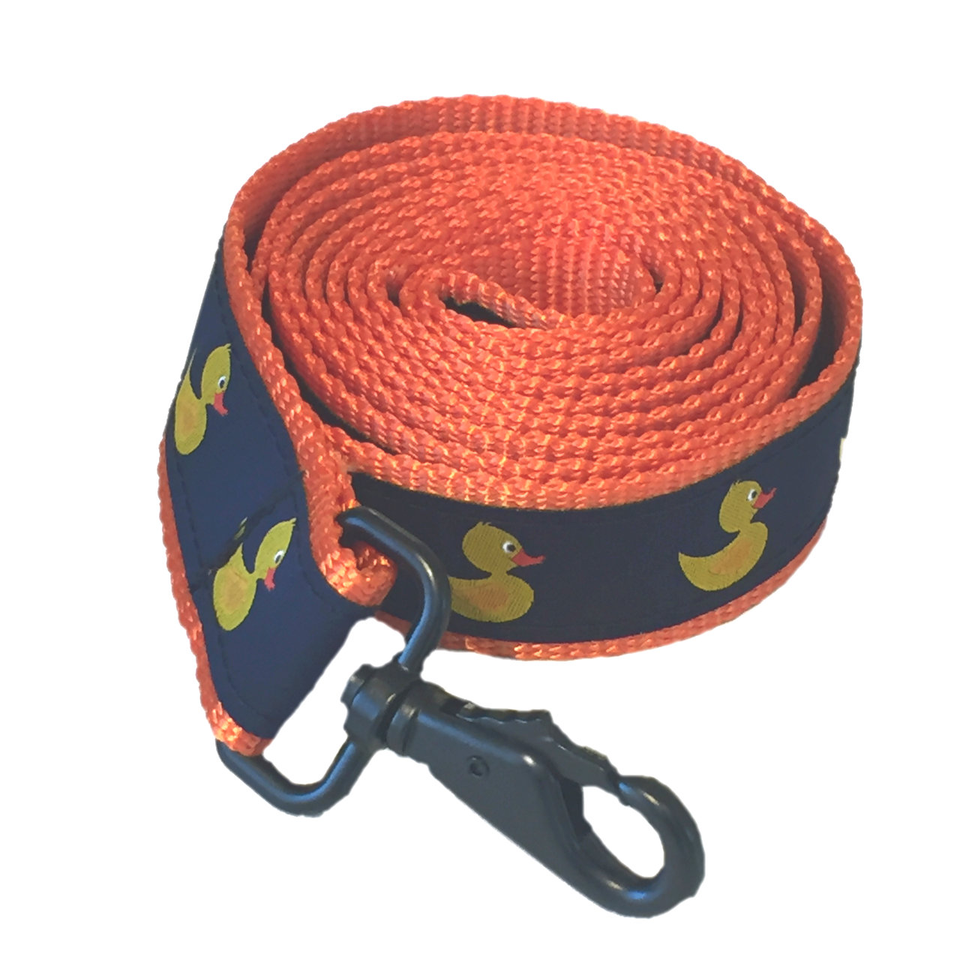 3/4" Rubber Ducky Leash Lead (Dog/Cat) | Ducks in the Window