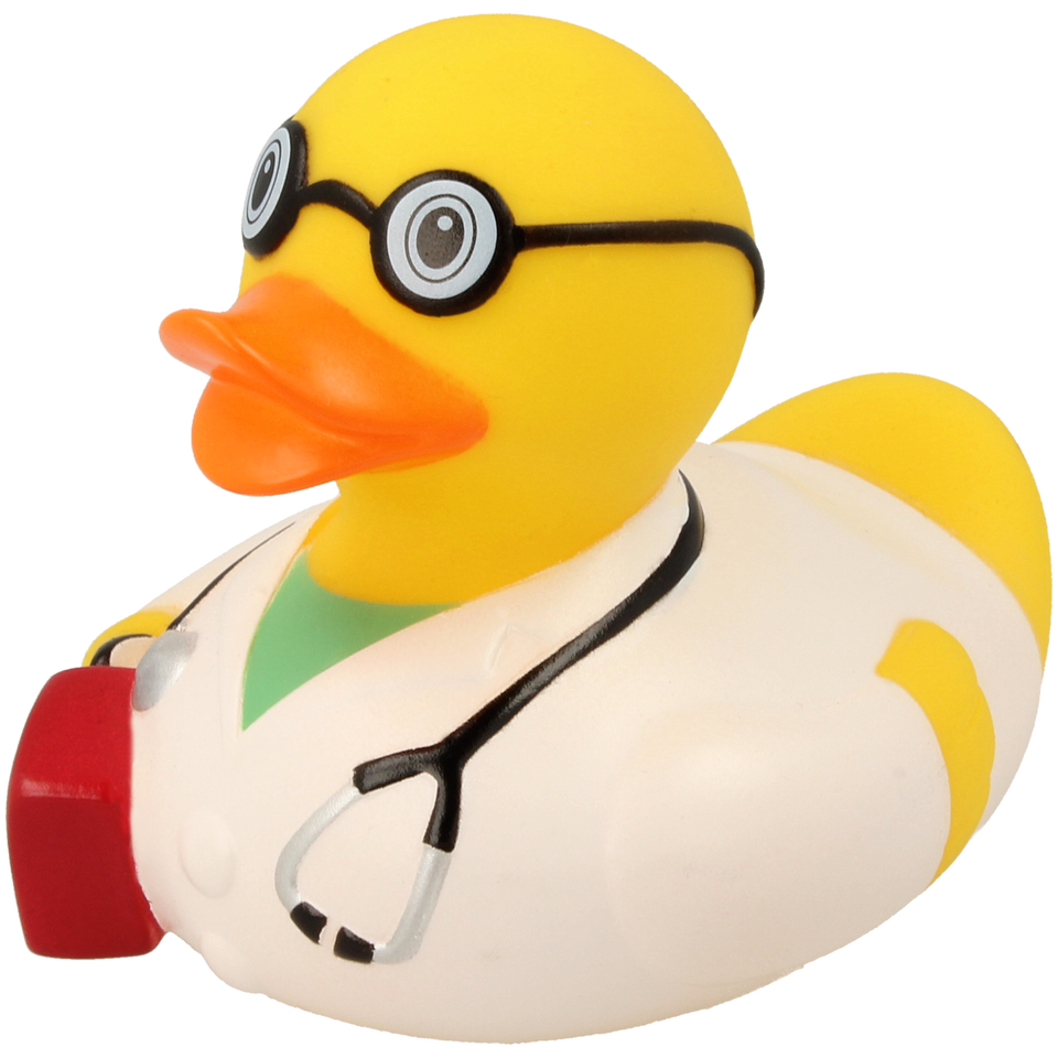 Emergency Doctor Rubber Duck Bath Toy by LiLaLu | Ducks in the Window