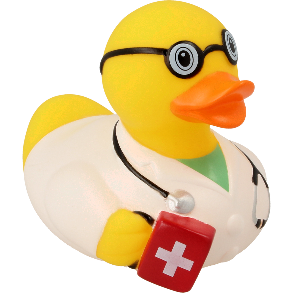 Emergency Doctor Rubber Duck Bath Toy by LiLaLu | Ducks in the Window