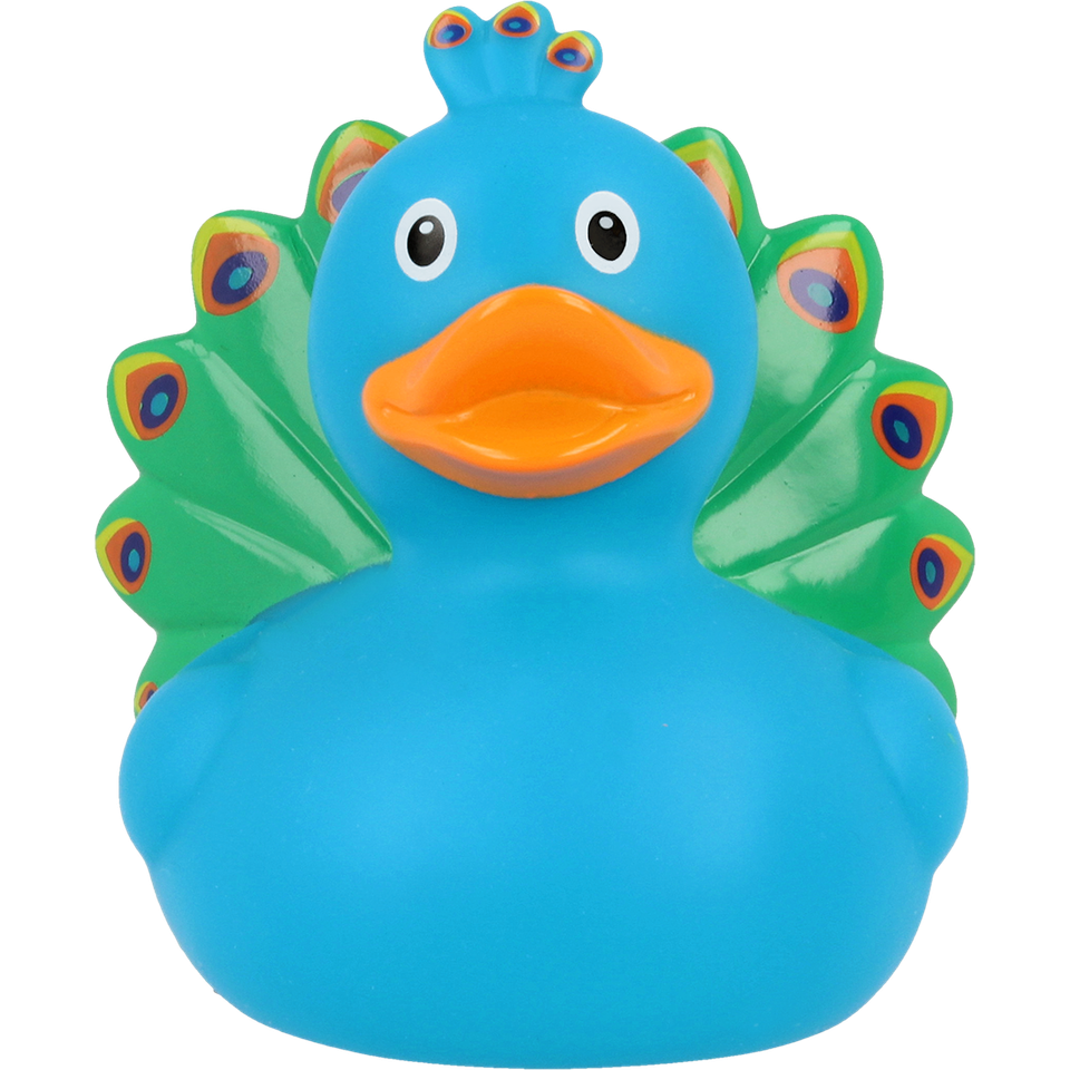 Peacock Rubber Duck by Wild Republic | Ducks in the Window®