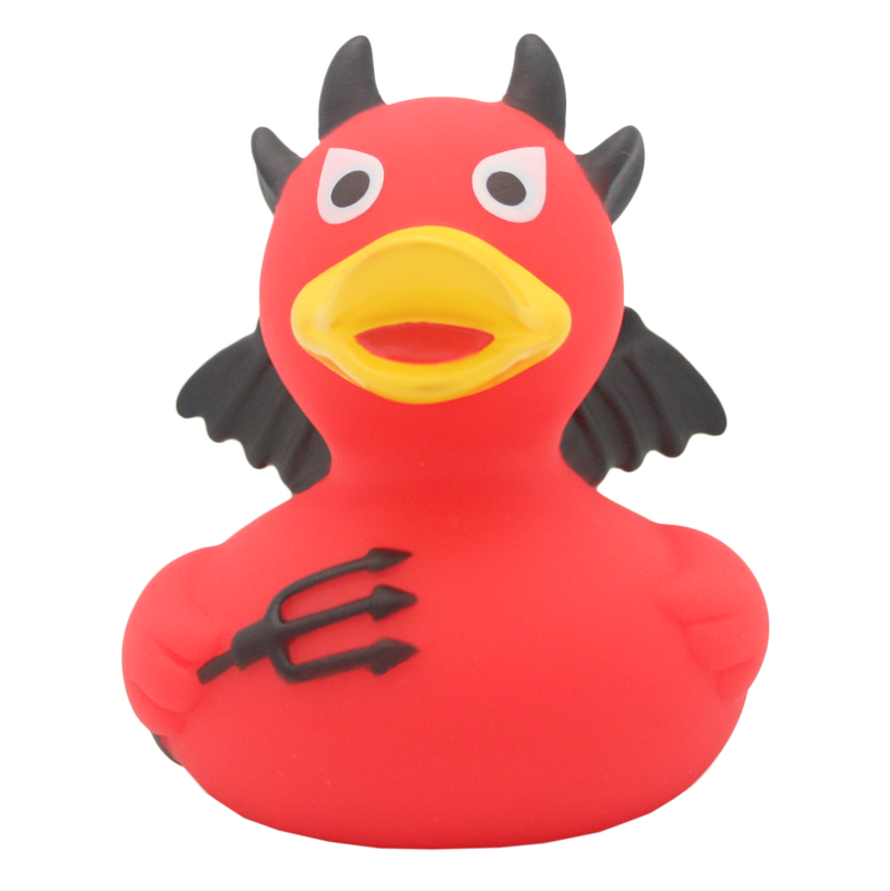 Devil Duck Mini Rubber Duck by Bud Ducks | Ducks in the Window