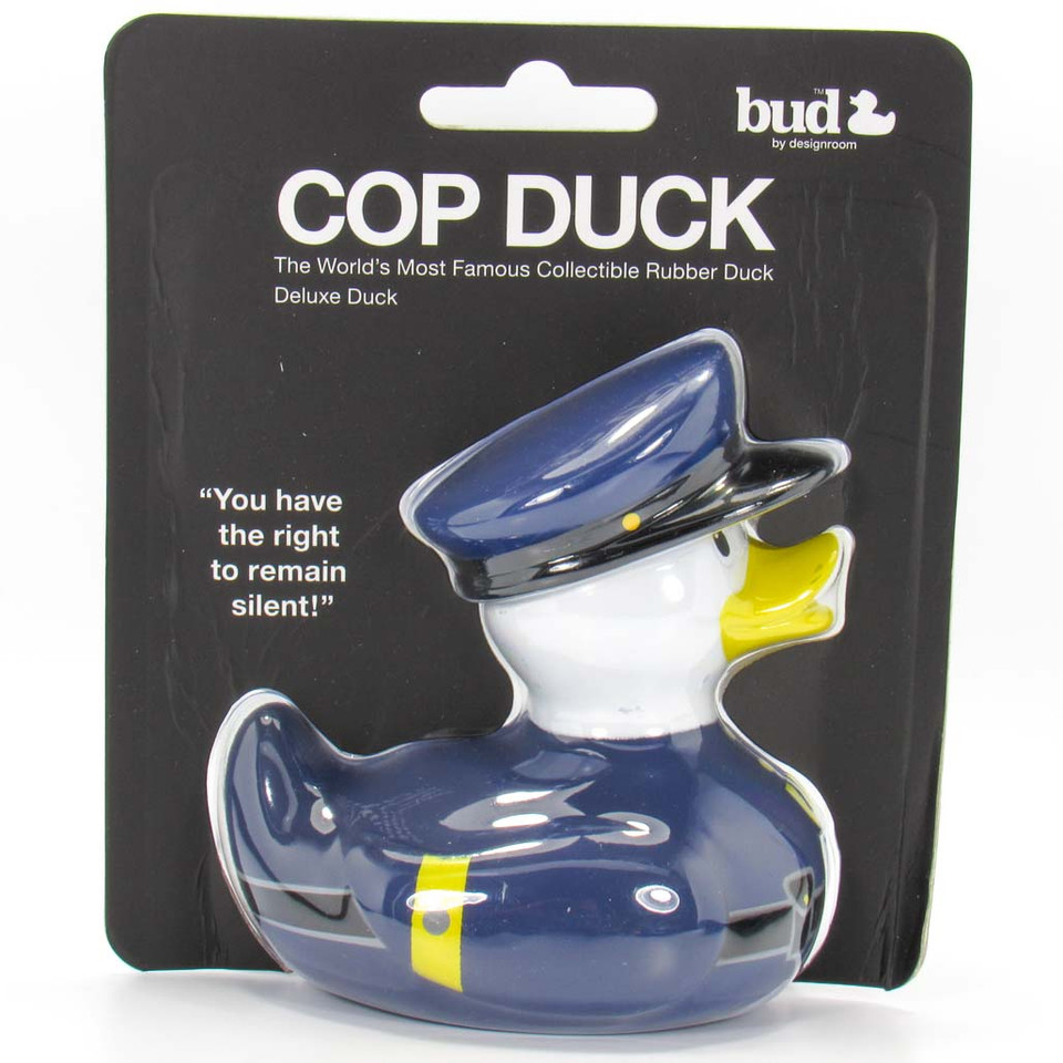Cop First Responder Rubber Duck by Bud Ducks | Ducks in the Window