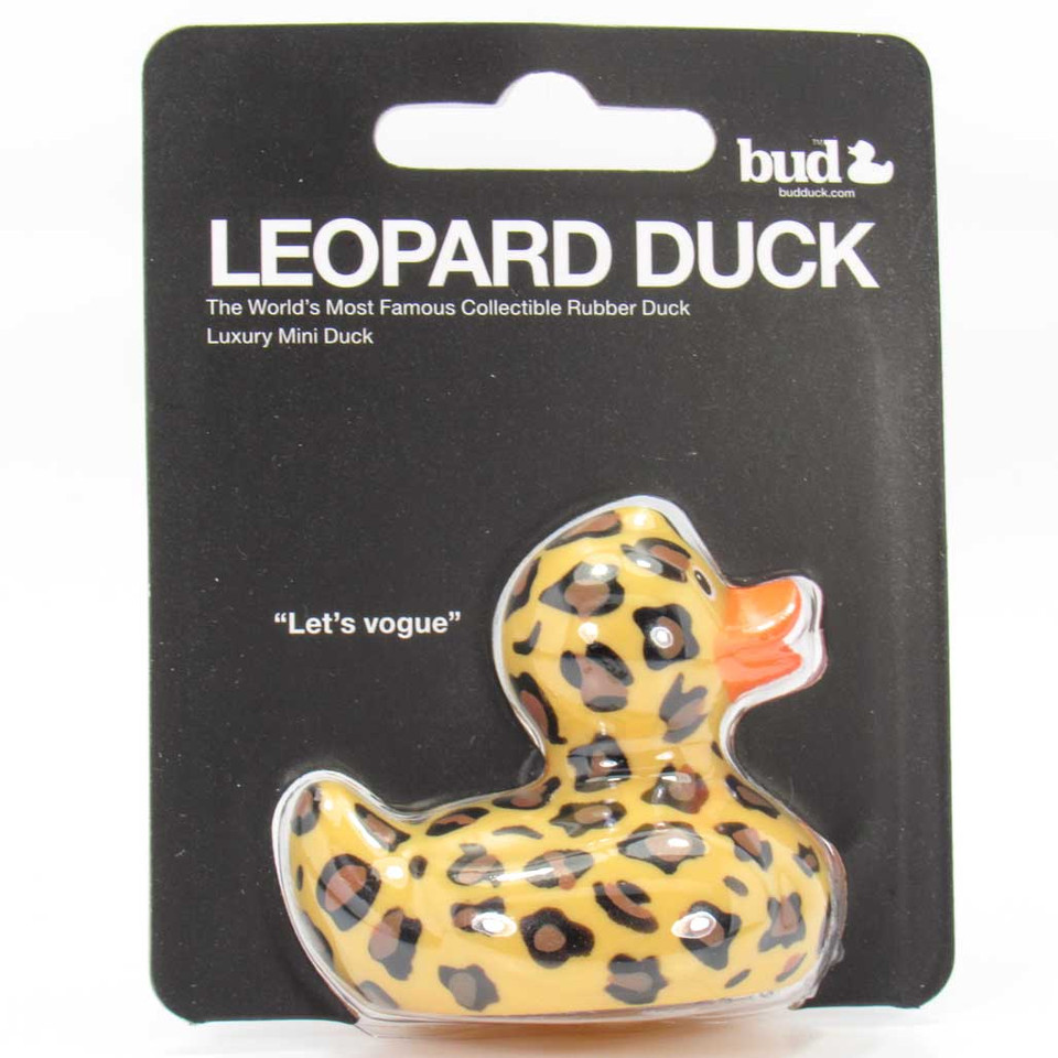 Leaopard Duck Mini | Personalised Rubber Duck Online