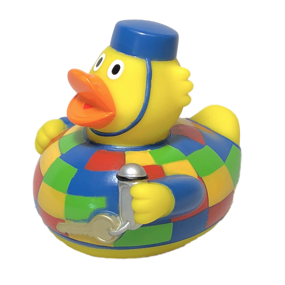 Bell Boy Valet Rubber Duck | Ducks in the Window