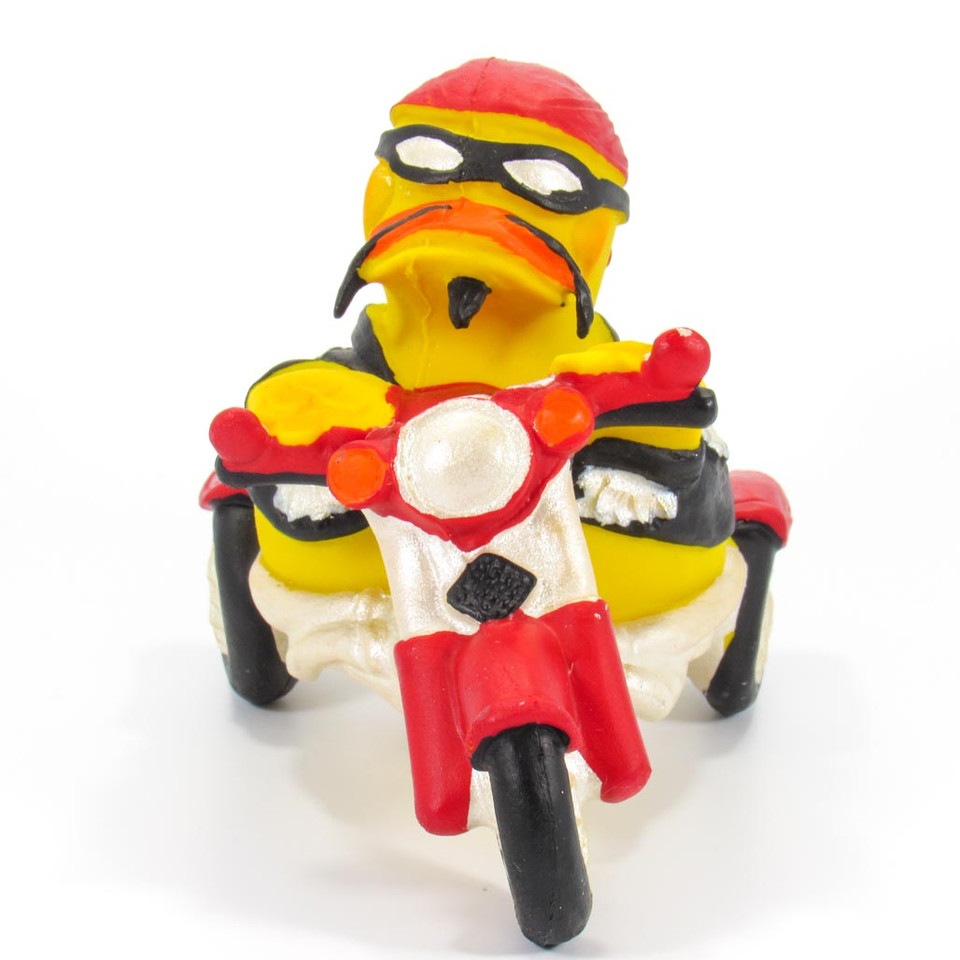 Motorcyle Rubber Duck | Ducks in the Window®