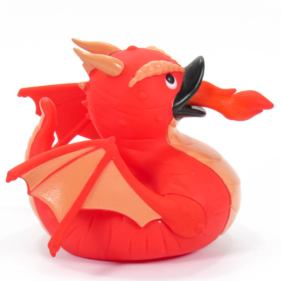 Red Dragon Rubber Duck | Fantasy Rubber Ducks