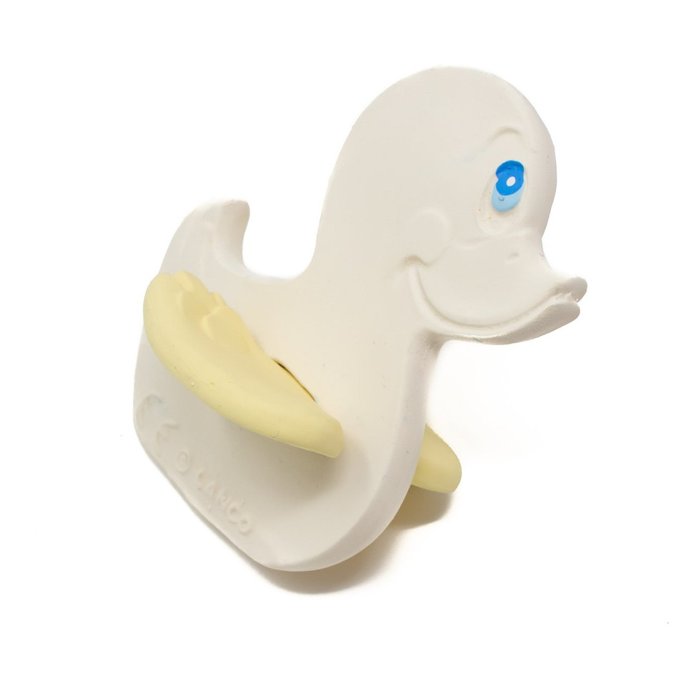 Baby Teether Duck yellow Rubber Duck | Ducks in the Window®