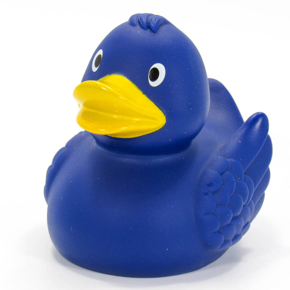 Navy Blue Duck Rubber Duck | Ducks in the Window®