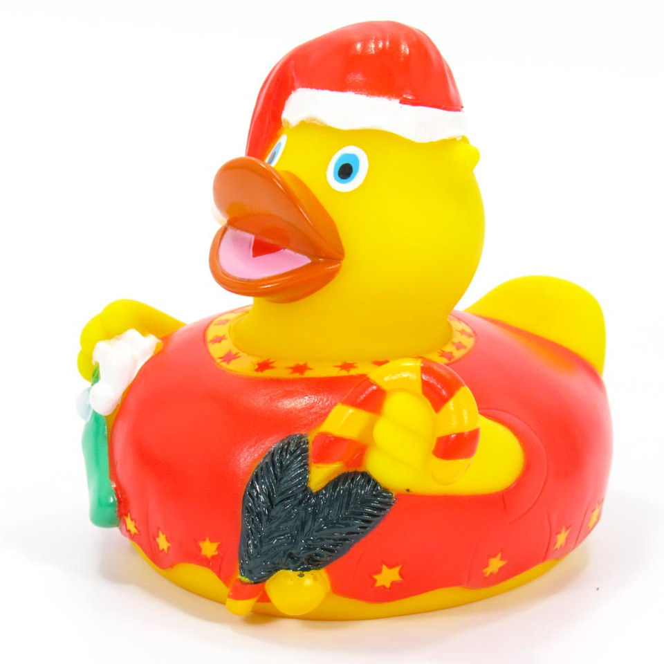 Elf Santa's Helper Rubber Duck | Ducks in the Window®