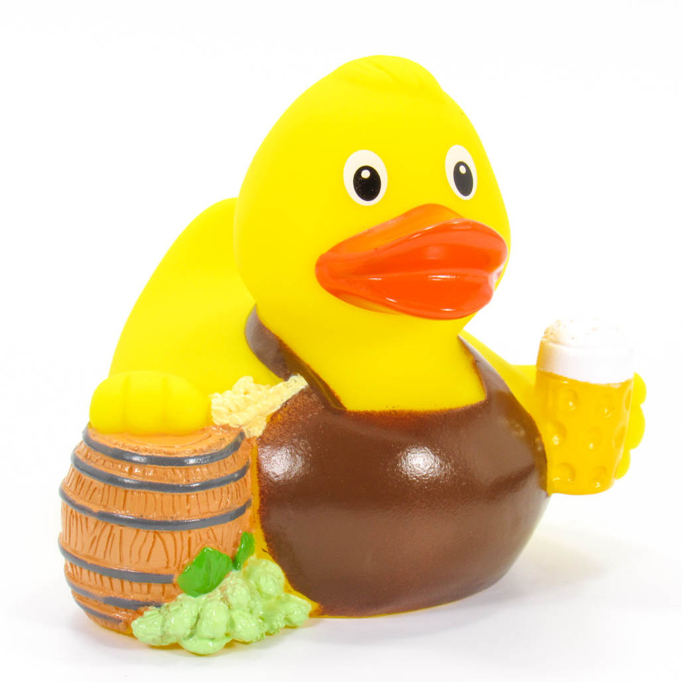 Beer Brewer Rubber Duck | Ducks in the Window®