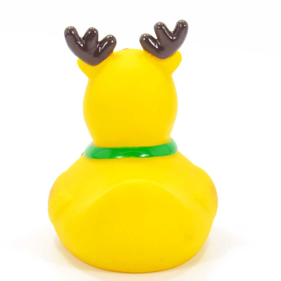 Reindeer Rubber Duck | Ducks in the Window®