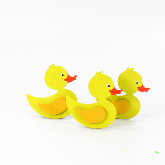 Rubber Ducky Metal Magnets (set of 3) by Roeda Designs