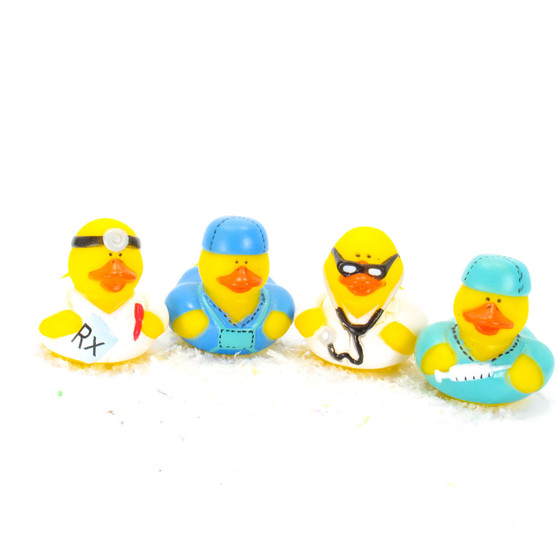 Doctor Small Rubber Duck Gift Bundle | Ducks in the Window