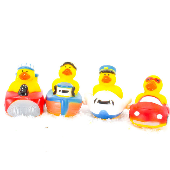 Transportation Small Rubber Duck Gift Bundle | Ducks in the Window