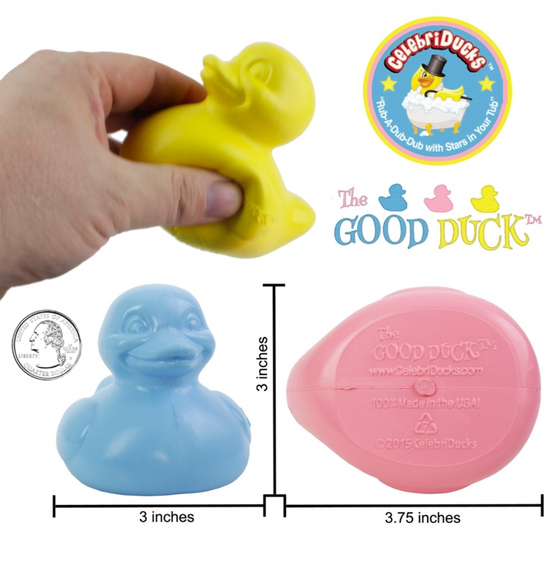 Good Duck Rubber Duck (Made in USA) by Celebriducks | Ducks in the Window