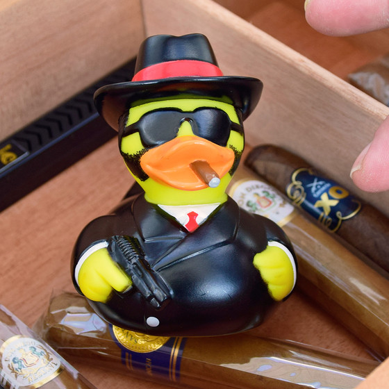 El Capo Gangster Rubber Duck Bath Toy by LiLaLu | Ducks in the Window
