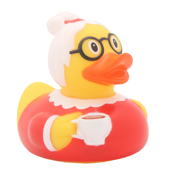 Grandma Rubber Duck Bath Toy by LiLaLu | Ducks in the Window