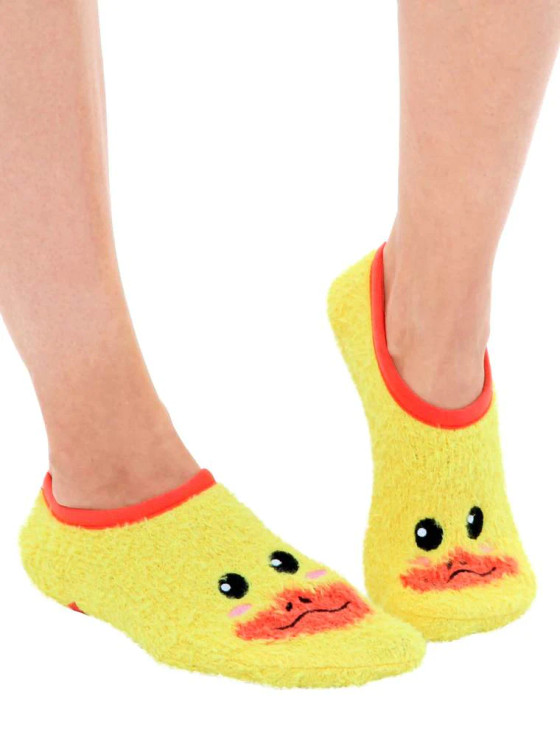 Duck Fuzzy Slippers