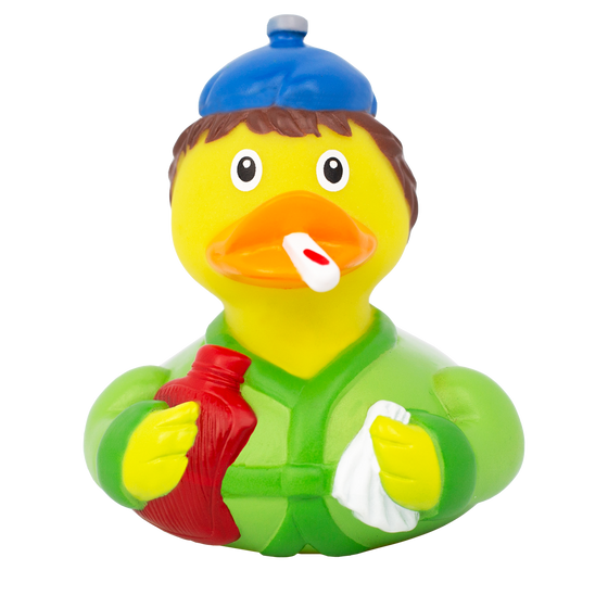 Sick Rubber Duck by LiLaLu | Ducks in the Window