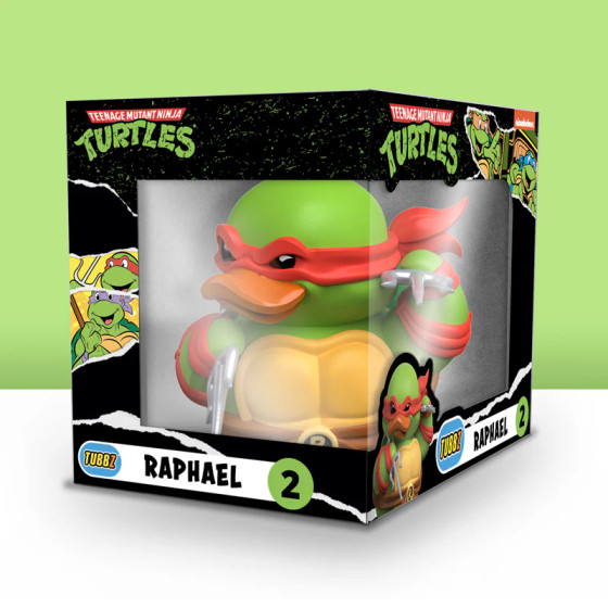Official Teenage Mutant Ninja Turtles Raphael TUBBZ Rubber Duck ...