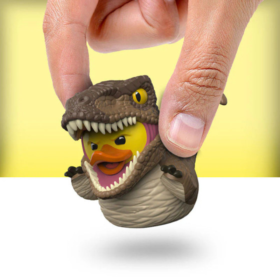 Velociraptor Jurassic Park (Mini Edition) Rubber Duck Collectible Bath ...