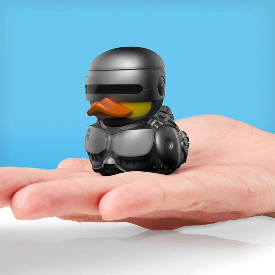 Mini Robo Cop Rubber Duck by Tubbz