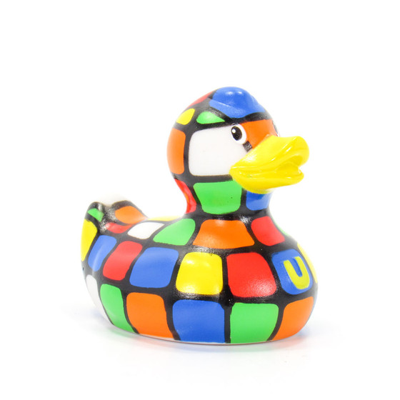 80s Cube Duck Mini | Personalised Rubber Duck Online