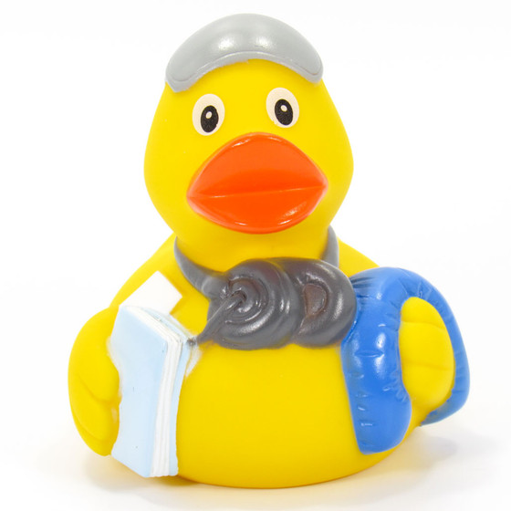 Frequent Flyer Travel Rubber Duck | Ducks in the Window