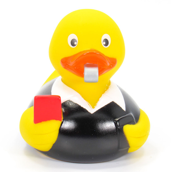 Referee Umpire Rubber Duck by Schnables | Ducks in the Window®