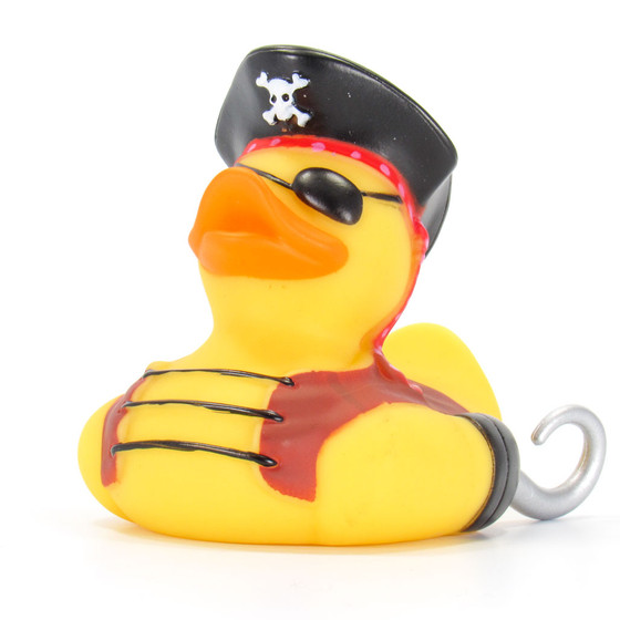 Pirate Hook Rubber Duck by Wild Republic | Ducks in the Window®