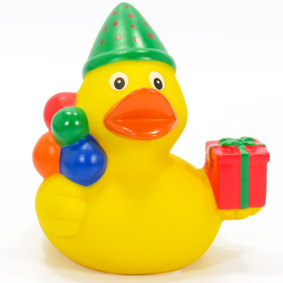 Birthday Celebration Rubber Duck | Ducks in the Window®