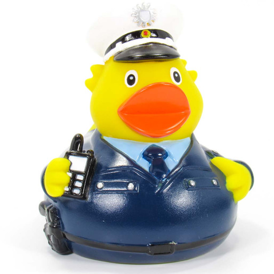 Police Officer First Responder Rubber Duck | Ducks in the Window®
