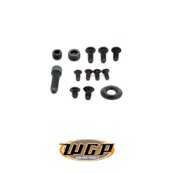 WGP Complete Screw Kit BLK / Slide Frame - Worr Game Products
