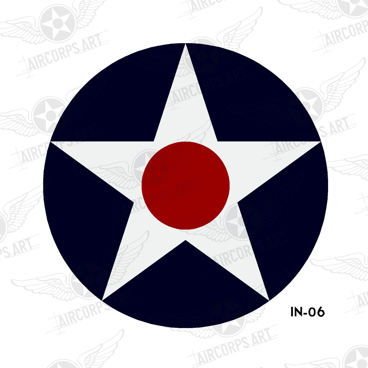 U.S. Air Force Star and Bars Insignia Military Aircraft Insignia ...