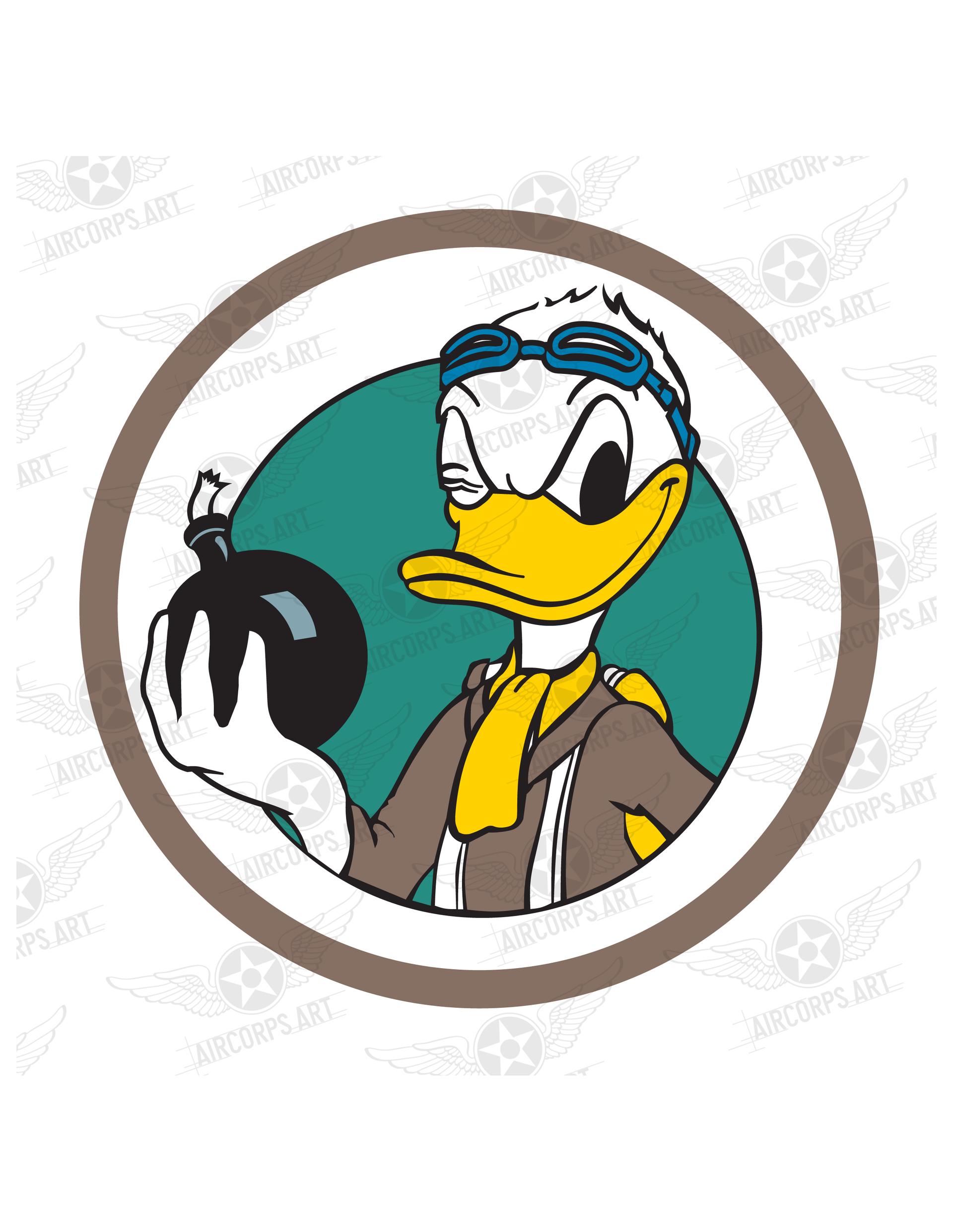 398th Bombardment Squadron WWII USAF Decal