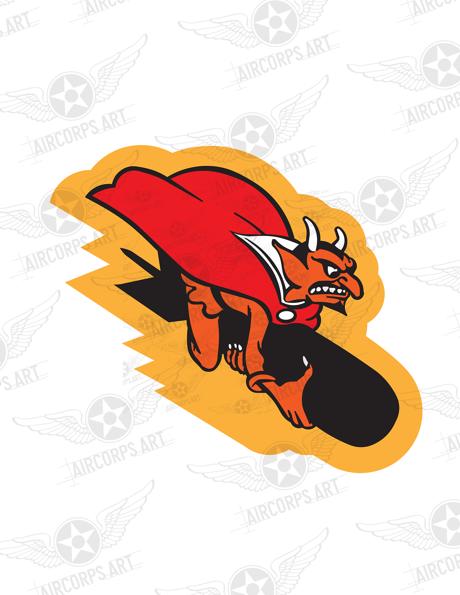 549th Bomber Squadron WWII USAF Decal