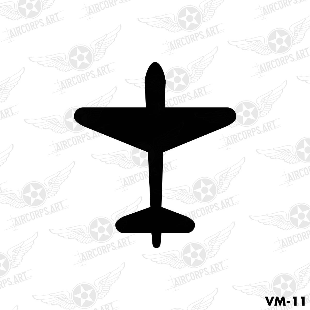 Enemy Aircraft Destroyed Mission Marking Decal