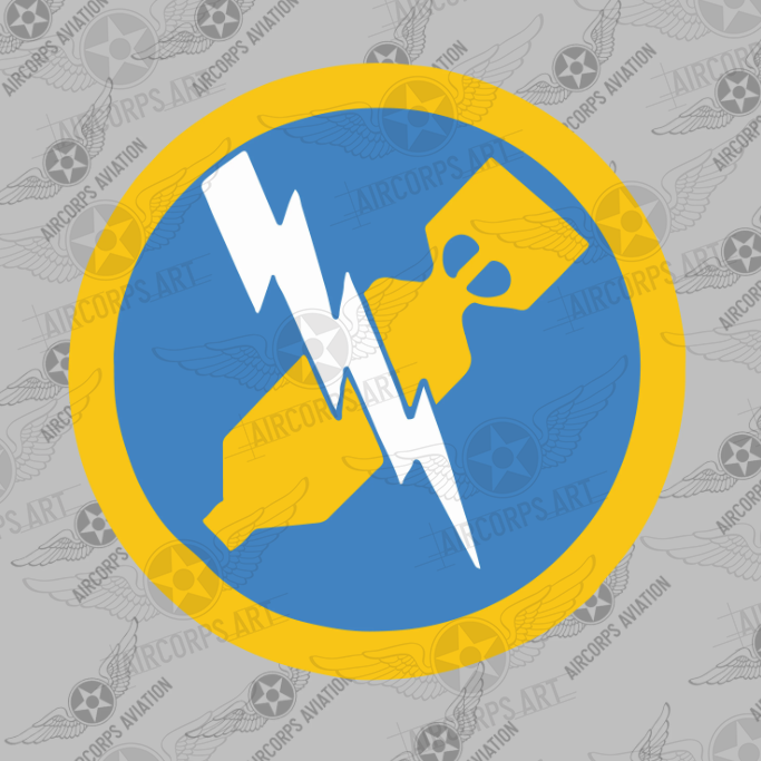 370th Bomber Squadron WWII USAF Decal