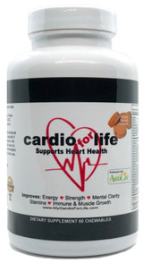 Cardio For Life Chewables | Available In Berry And Chocolate Flavor