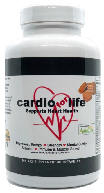 Cardio For Life Chewables | Available In Berry And Chocolate Flavor